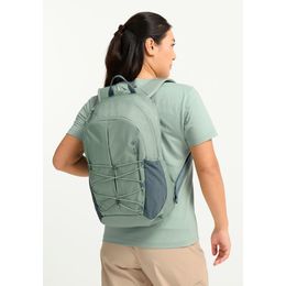 Daypack Jack Wolfskin "YUMA 18", gr&uuml;nzinnia, Rucks&auml;cke, Damen, onesize, Obermaterial: 100% POLYAMID; Futter: 100% POLYESTER
