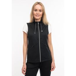Funktionsweste DEPROC Active "NIGEL PEAK III VEST", Damen, Gr. 36 (S), schwarz, 96% Polyester; 4% Elasthan, tailliert, Westen Funktionsweste, auch in Gro&szlig;en Gr&ouml;&szlig;en erh&auml;ltlich