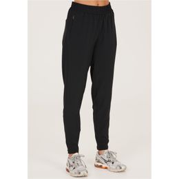 ENDURANCE ATHLECIA Sweathose ATHLECIA "Timmie", Damen, Gr. 40, EURO-Gr&ouml;&szlig;en, schwarz, 90% Polyester, 10% Elasthan, unifarben, lang, Hosen Sweathose, mit praktischem Dehnbund