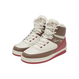 Trainingsschuh Ewing "Ewing Rebound by Ewing 33 HI Non Strap", Damen, Gr. 41,5, sand, braun, rot, Polyurethan, Schuhe