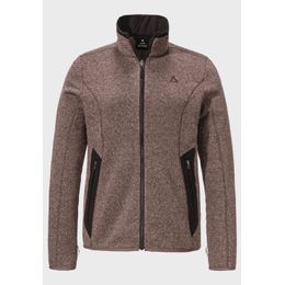Sch&ouml;ffel Fleecejacke SCH&Ouml;FFEL "Hiking CIRC Fleece Jk Style Yew WMS", Damen, Gr. 38, 3905, braun, Oberstoff: 100% Polyester; Futter: 100% Polyester; Oberstoff Besatz: 100% Polyester, regular fit, hoch geschlossener Ausschnitt, Jacken Fleecejacke