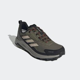 Wanderschuh adidas terrex "TERREX ANYLANDER RAIN.RDY", Herren, Gr. 48, gr&uuml;n (olive strata, wonder beige, core schwarz), Textil, Schuhe Wanderschuh, wasserdicht