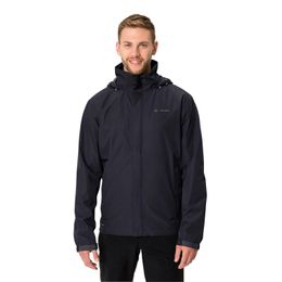 Outdoorjacke Vaude "MEN'S ESCAPE LIGHT JACKET", Herren, Gr. XXL, schwarz, Obermaterial: 100% Polyester. Futter: 100% Polyamid. Meshfutter: 100% Polyester, unifarben, normal, mit verstellbarem Klettverschluss, Jacken Outdoorjacke, f&uuml;r Wanderungen und Trekking, wasserdicht, winddicht, atmungsaktiv