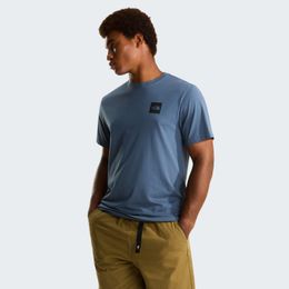 T-Shirt The North Face "M EVOLUTION BOX HALF DOME REGULAR SHORT SLEEVE TEE", Herren, Gr. M, granite grau, Obermaterial: 60% Baumwolle, 40% Polyester, normal, Rundhals, Shirts T-Shirt, Kurzarm, f&uuml;r Sportmode und Outdoormode, mit Rundhalsausschnitt