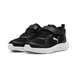Puma Damen Sneaker "FUN RACER 2 AC+ PS", Gr. 30Puma schwarz, Puma wei&szlig;, Synthetik, Schuhe, f&uuml;r Kinder