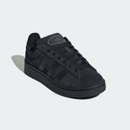 Sneaker adidas originals "CAMPUS 00S", M&auml;dchen, Gr. 38, schwarz-wei&szlig; (cschwarz, cschwarz, ftwwht), Leder, Synthetik, Schuhe Sneaker, f&uuml;r Kinder und Jugendliche, mit Gummilaufsohle, mit Schn&uuml;rung