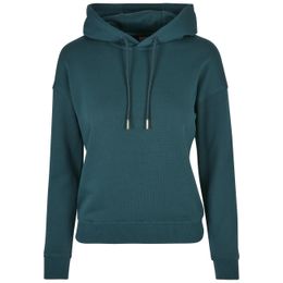 Hoodie Urban Classics "Urban Classics Damen Ladies Hoody", Damen, Gr. 3XL, jasper, 63% Baumwolle, 37% Polyester, unifarben, Sweatshirts Hoodie