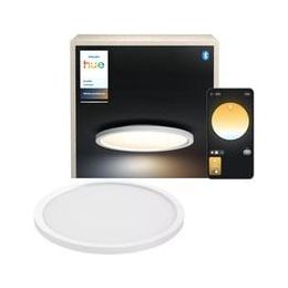 Philips White Ambiance Aurelle runde Panelleuchte, LED-Leuchte wei&szlig;