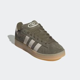 Sneaker adidas originals "CAMPUS 00S", Herren, Gr. 42,5, medium schwarz khaki, sanftes wei&szlig;, gum 3, Leder, Schuhe Sneaker