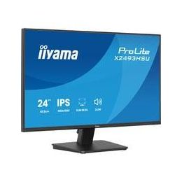 iiyama ProLite X2493HSU-B1, LED-Monitor 60.5 cm (23.8 Zoll), schwarz (matt), FullHD, IPS, HDMI, DP, USB-Hub, Adaptive-Sync, 120Hz Panel