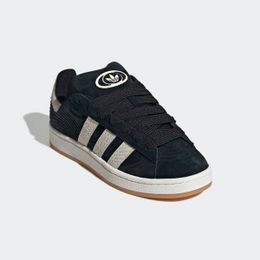 Sneaker adidas originals "CAMPUS 00S", Damen, Gr. 38,5, schwarz (core wei&szlig;, core schwarz, cream wei&szlig;), Leder, Synthetik, Schuhe Sneaker, Topseller