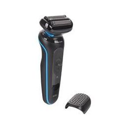 Braun Series 5 52-B1000s, Rasierer schwarz/blau