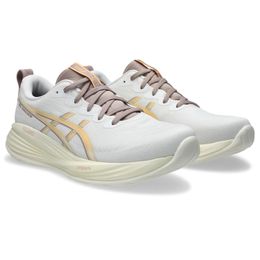 Laufschuh asics "GEL-CUMULUS 27", Herren, Gr. 44,5, wei&szlig;, fawn, Textil, Schuhe Laufschuh