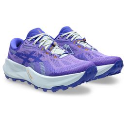 Trailrunningschuh asics "TRABUCO 14", Damen, Gr. 42,5, amethyst, cobalt burst, Synthetik, Schuhe Trailrunningschuh