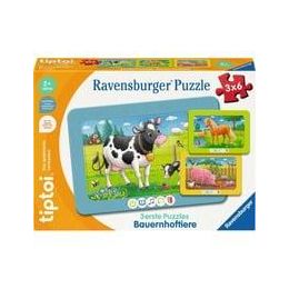 Ravensburger RAV tiptoi 3 erste Puzzles: Bauernhoftiere