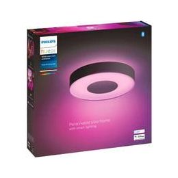 Philips White & Color Ambiance Infuse Deckenleuchte M, LED-Leuchte schwarz