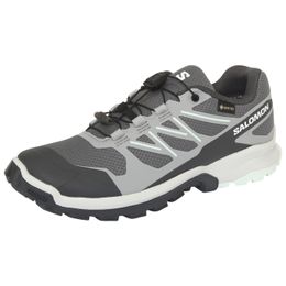Trailrunningschuh Salomon "XA FLYER GORE-TEX W", Damen, Gr. 40, castlerock, alloy, bay, Synthetik, Textil, Schuhe Trailrunningschuh, wasserdicht, Topseller