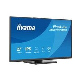 iiyama ProLite XB2797QSU-B1, LED-Monitor 68.5 cm (27 Zoll), schwarz (matt), QHD, IPS, HDMI, DP, USB-Hub, Ergonomischer Standfu&szlig;