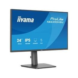 iiyama ProLite XB2493HSU-B1, LED-Monitor 60.5 cm (23.8 Zoll), schwarz (matt), FullHD, IPS, HDMI, DP, USB-Hub, Adaptive-Sync, 120Hz Panel