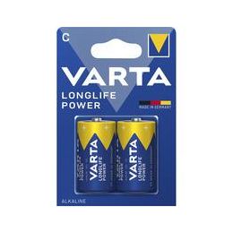 Varta Longlife Power Batterie LR14, C (Baby) 2 St&uuml;ck