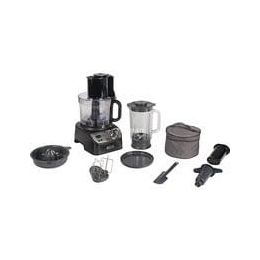 Kenwood Kompakt-K&uuml;chenmaschine MultiPro XL Weigh+ schwarz, 1.000 Watt, integrierte Waage, Mixaufsatz