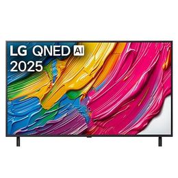 Schwarz LG 55 &Prime; QNED AI QNED80 4K Smart TV 55QNED80A6A