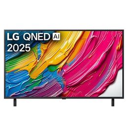 Schwarz LG 50 &Prime; QNED AI QNED80 4K Smart TV 50QNED80A6A