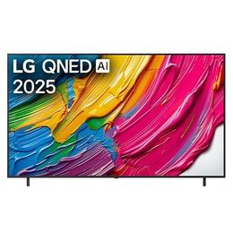 Schwarz LG 86 &Prime; QNED AI QNED80 4K Smart TV 86QNED80A6A