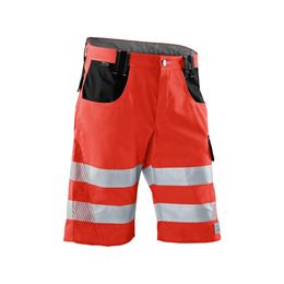 K&Uuml;BLER WORKWEAR K&uuml;bler PSA Reflectiq Shorts 2307 warnrot/schwarz 56 ; K&uuml;bler Workwear (23078341-5499-56)
