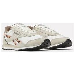 Sneaker Reebok CLASSIC "CLASSIC AZ", Damen, Gr. 40, chalk, classic beige, trek grau, Leder, Synthetik, Textil, Schuhe Sneaker