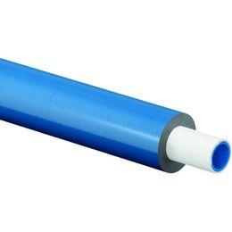 Uponor Uni Pipe Plus Verbundrohr 1063558 25 x 2,5 mm, Ring 50 m, vorisoliert, S6 WLS 035, blau