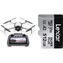 DJI Mini 4 Pro + Smart Controller (RC 2) + Lexar Silver Plus 512GB