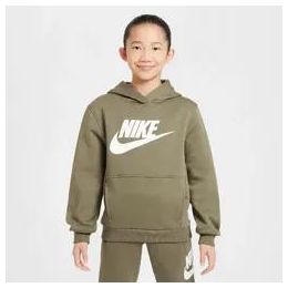 Nike Sportswear Club Fleece Hoodie Kinder 222 - medium olive/white S (128-137 cm)