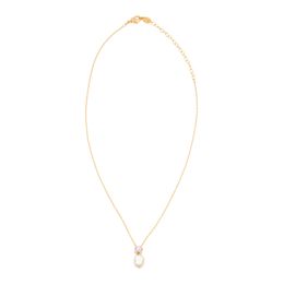 Swarovski Kette Damen Gr&ouml;&szlig;e One Size gold / flieder / wei&szlig;