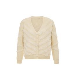 Swirly Strickjacke Damen Gr&ouml;&szlig;e M beige