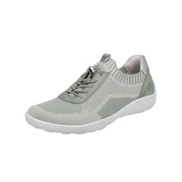 Remonte Sneaker Damen Gr&ouml;&szlig;e 43 pastellgr&uuml;n / silber / wei&szlig;