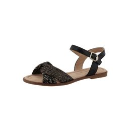 Tom Tailor Sandale Damen Gr&ouml;&szlig;e 40 braun / schwarz
