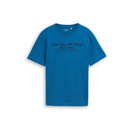 Tom Tailor T-Shirt Herren Gr&ouml;&szlig;e M saphir / schwarz