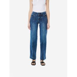 Koroshi Jeans Damen Gr&ouml;&szlig;e 27/28 blau