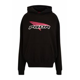 Pegador Sweatshirt 'Blamor' Herren Gr&ouml;&szlig;e L rot / schwarz / wei&szlig;