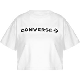 Converse T-Shirt Damen Gr&ouml;&szlig;e L schwarz / wei&szlig;