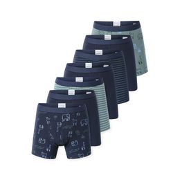 Schiesser Boxershorts '95/5' Jungen Gr&ouml;&szlig;e 92 marine / jade
