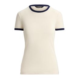 Lauren by Ralph Lauren Lauren Ralph Lauren T-Shirt Damen Gr&ouml;&szlig;e XL hellbeige / marine