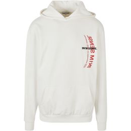 9N1M SENSE Sweatshirt Herren Gr&ouml;&szlig;e L blutrot / schwarz / offwhite