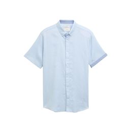 Tom Tailor Button Up Shirt male Blue size S