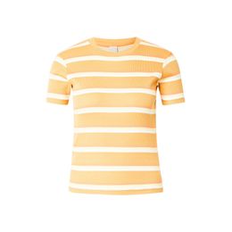 Iriedaily T-Shirt 'Hedy' Damen Gr&ouml;&szlig;e L gelb / helllila / schwarz / wei&szlig;