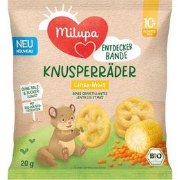 milupa Babysnack Knusperr&auml;der Linse-Mais ab 10+ Monaten