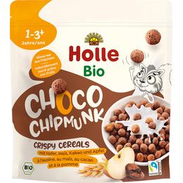 Kinderm&uuml;sli Knusper Choco Chipmunk mit Hafer, Mais, Kakao & Apfel ab 1 Jahr Holle