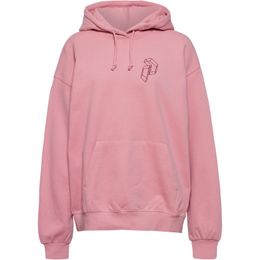Peak Performance Terry Hoodie Damen - Gr&ouml;&szlig;e XL - rosa