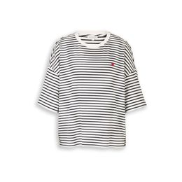 Tom Tailor T-Shirt Damen Gr&ouml;&szlig;e XS schwarz / offwhite